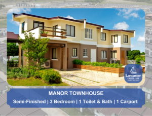Manor House Model in Lancaster New City Cavite – Ready for Occupancy ...